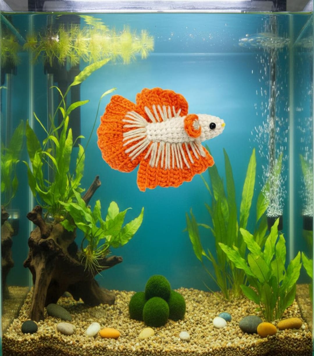 Colorful Fish Crochet Pattern - Guppy Fish PDF English File, Fish ...