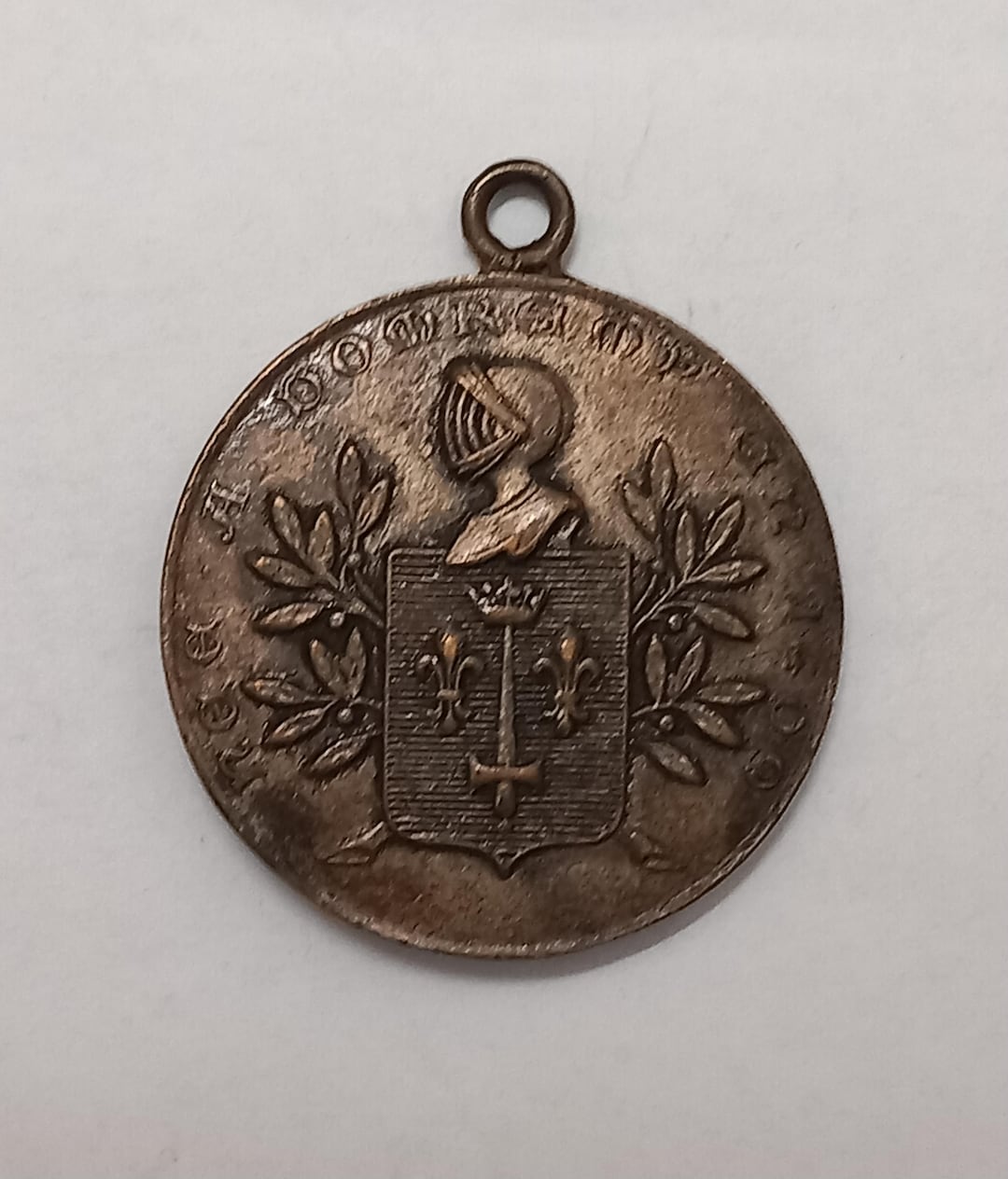 Antique Medal of Joan of Arc on Horseback - Coat of Arms 1412 - 1431 - Etsy