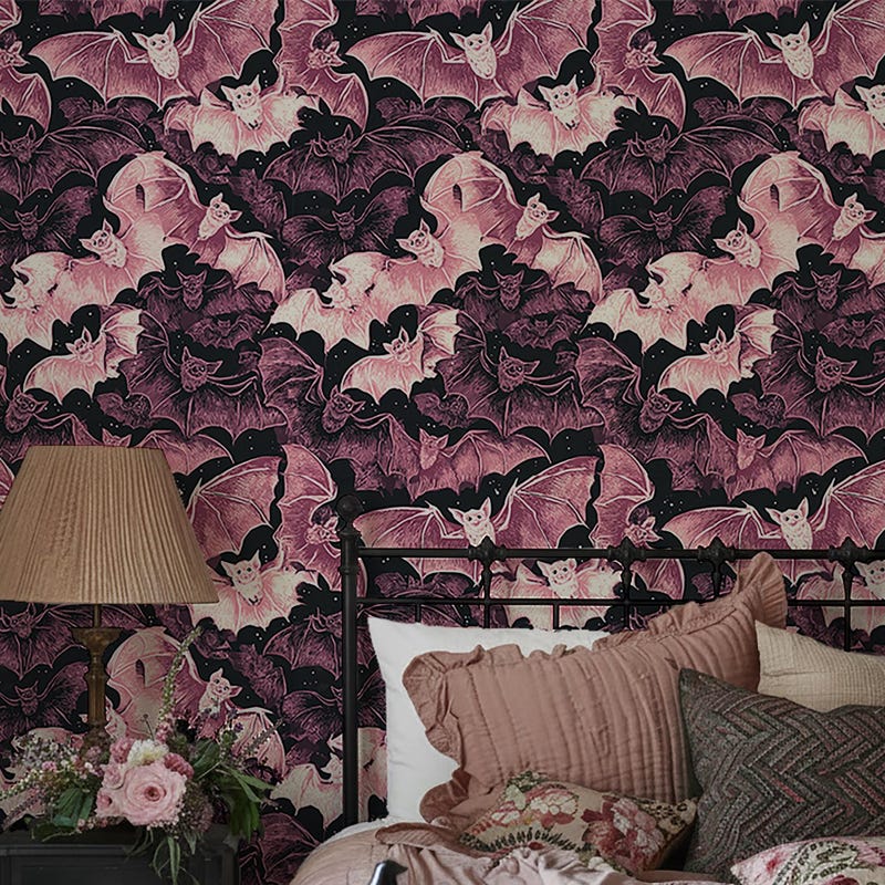 Bat Wallpaper - Etsy UK
