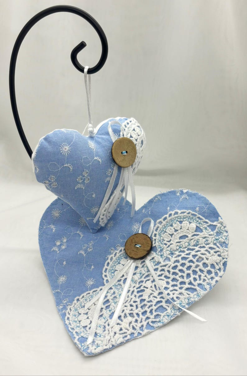 Country Corner // Linen Heart - Etsy
