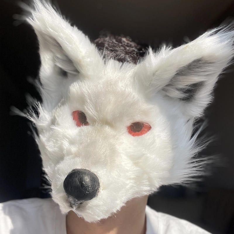 Realistic Wolf Mask - Etsy