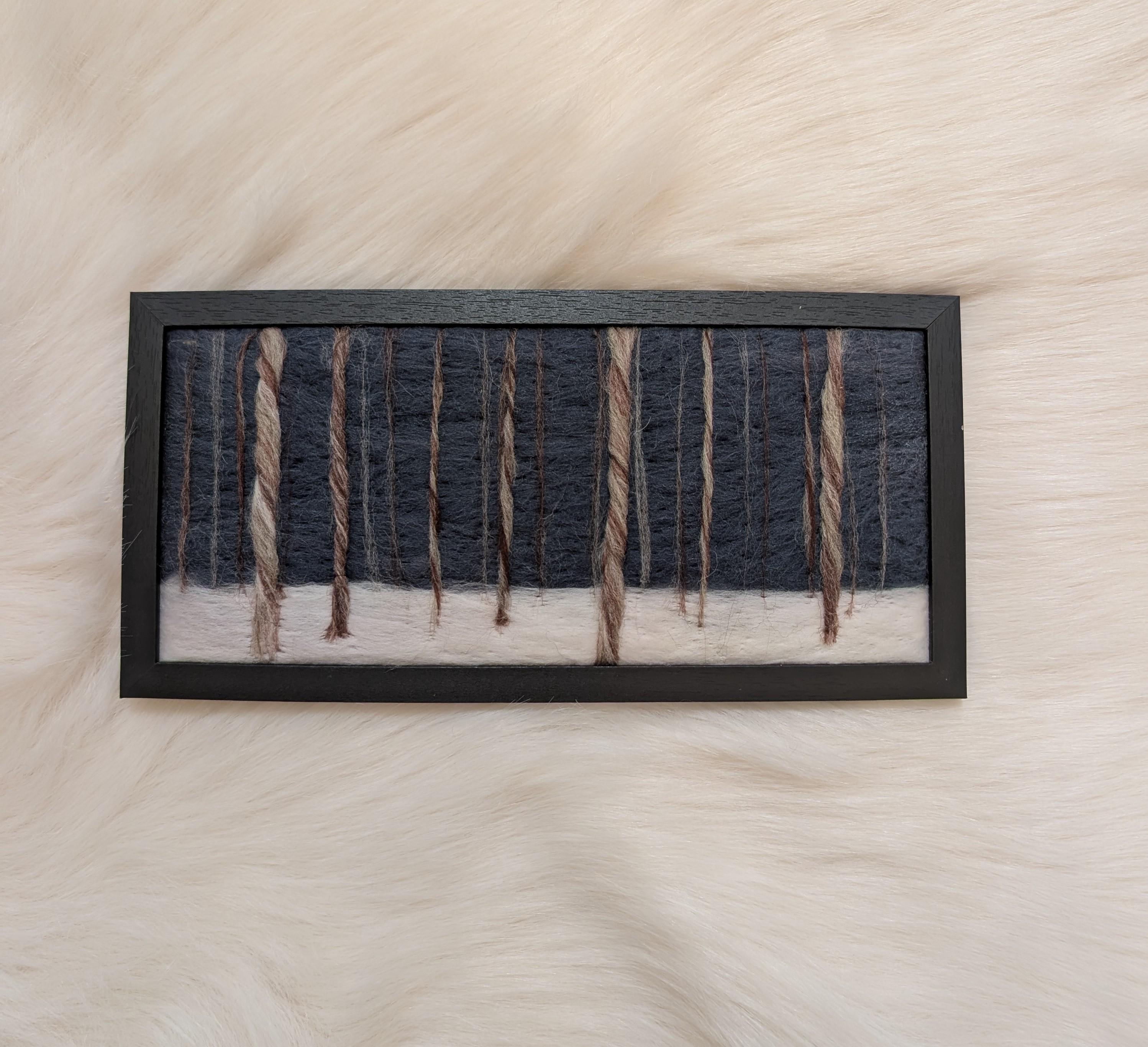 Needle Felted Birch Tree Landscapes - Etsy