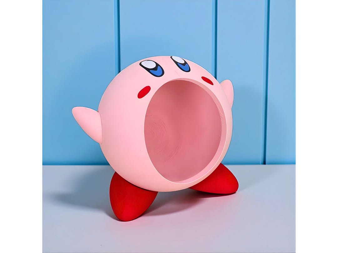 Kirby Box, Flower Pots, 3D Printed Pen Holder, Anime Figure Storage Box ...