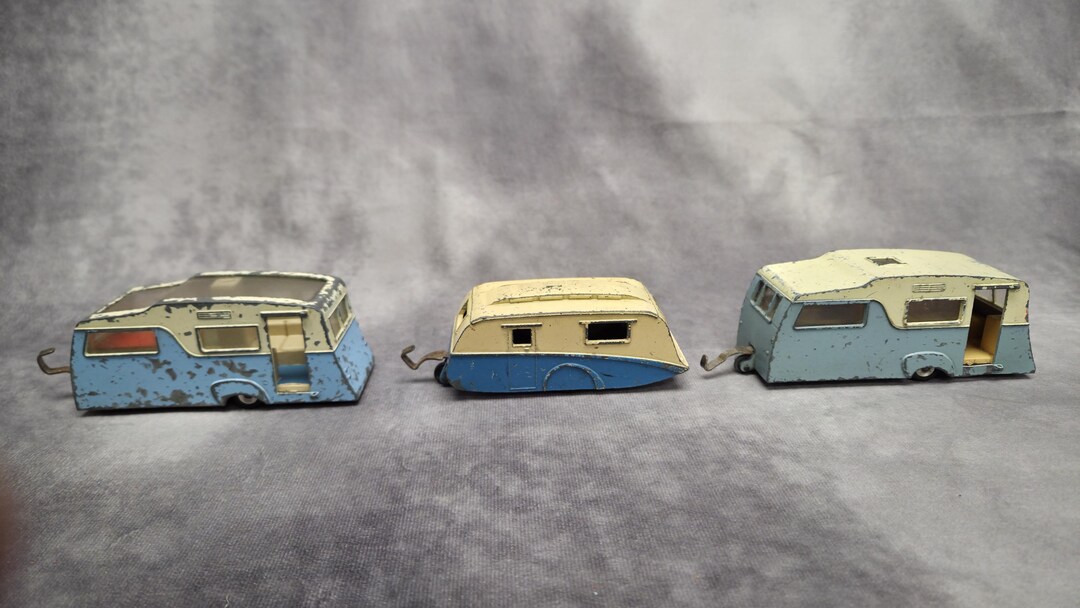 Vintage Dinky Toys Caravan Lot – Meccano Ltd, 1950s Diecast Trailers - Etsy