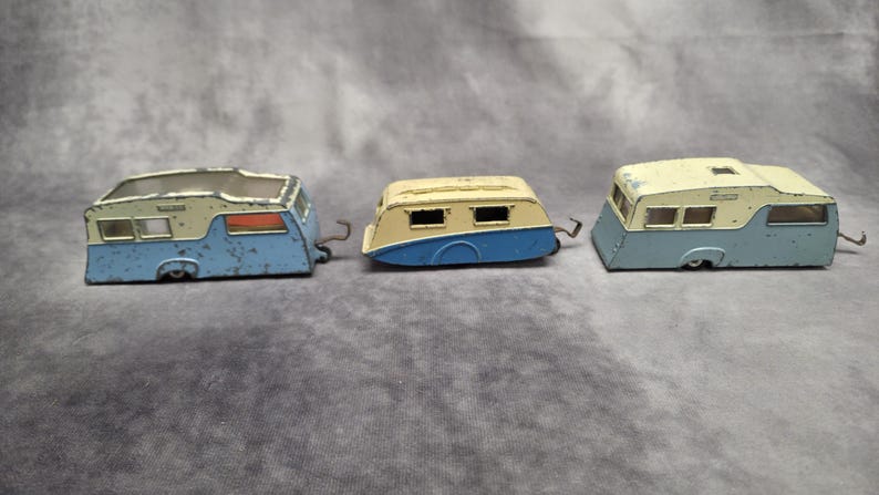 Vintage Dinky Toys Caravan Lot – Meccano Ltd, 1950s Diecast Trailers - Etsy