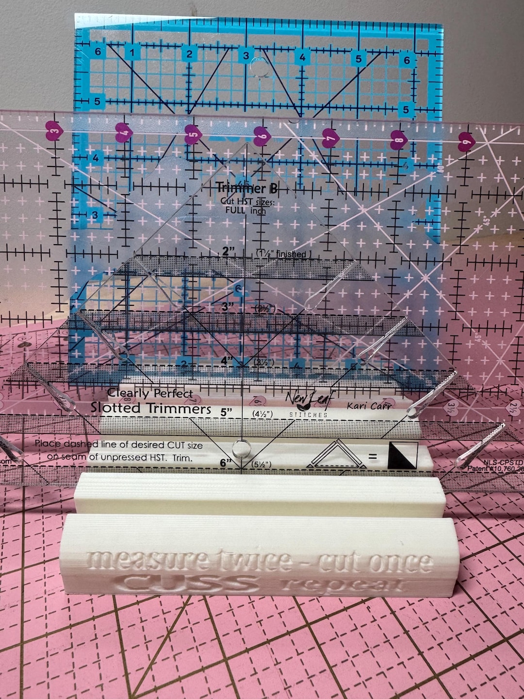 3D Printed Quilt Ruler Stand - Etsy