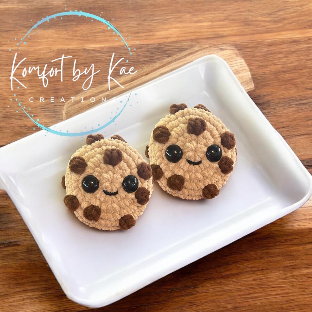 Cookie Plushie, Crochet Toy, Plush Amigurumi, Gift, Stuffed Animal ...