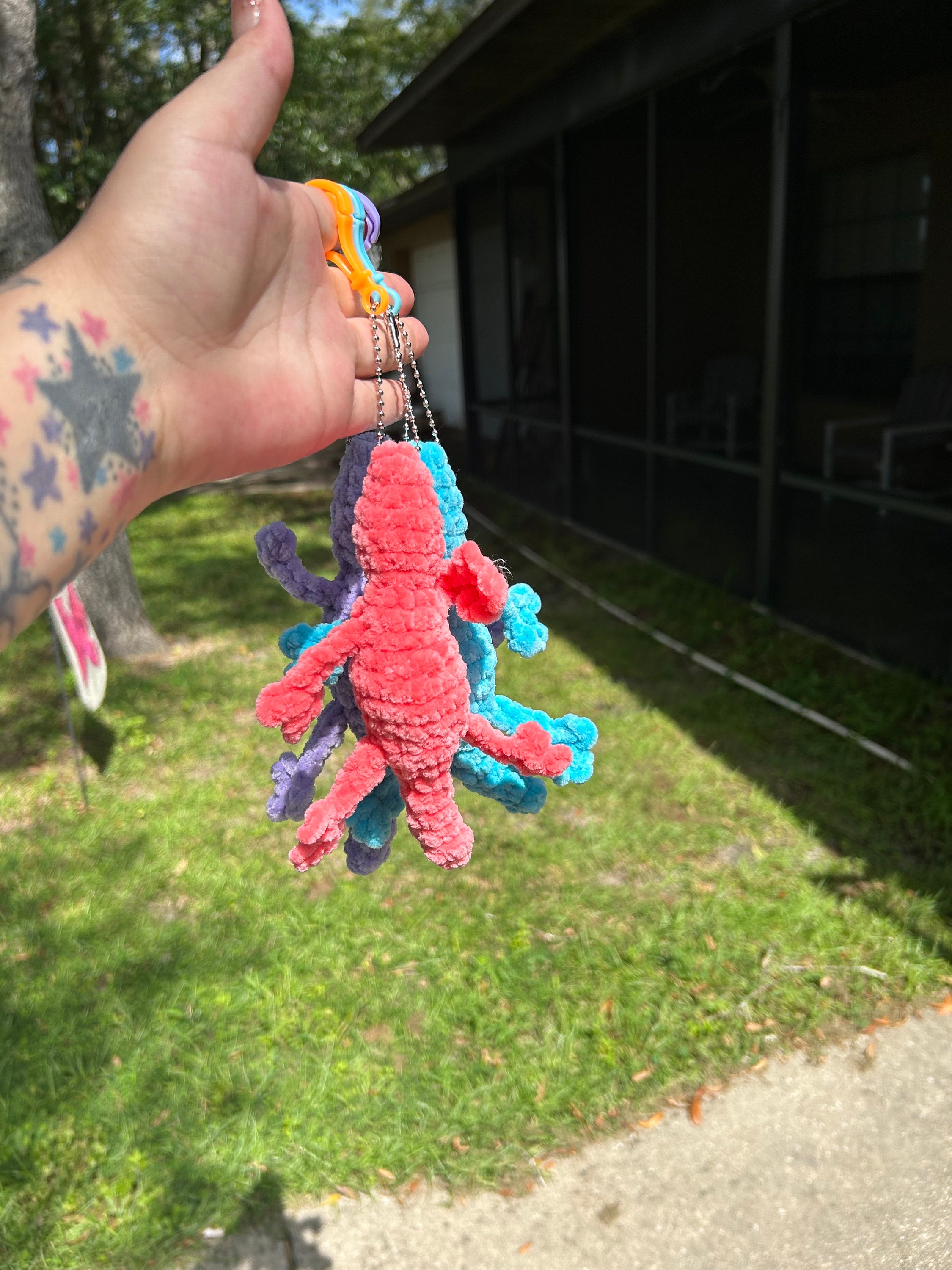 Lizard Keychain Crochet Plush Amigurumi Stuffie Plushie - Etsy