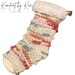 Cobblestone Handmade Crochet Christmas Stocking With Fur Top - Xmas ...