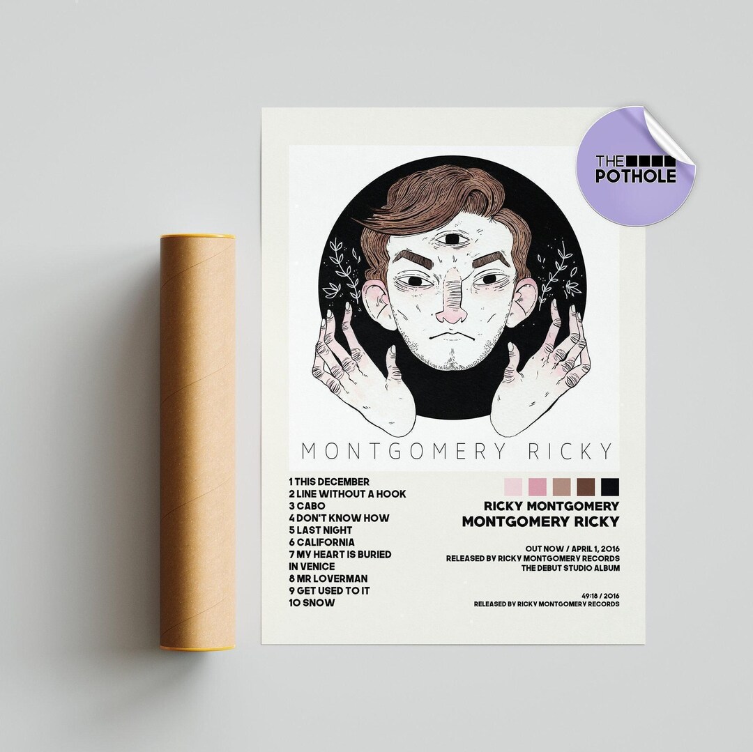 Ricky Montgomery Posters, Montgomery Ricky Poster, Album Cover Poster ...