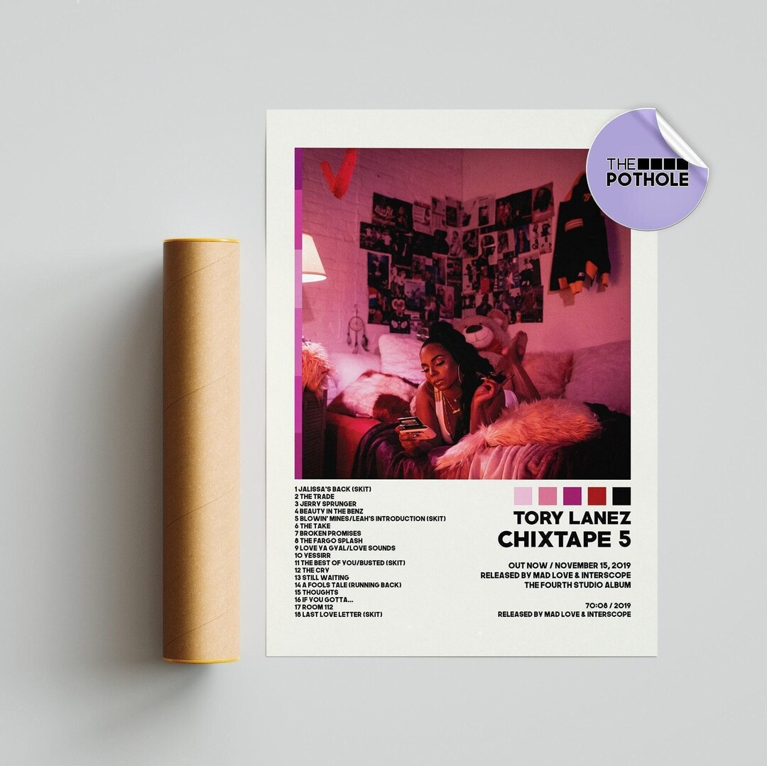 Tory Lanez Posters / Chixtape 5 Poster, Tracklist Album Cover Poster ...