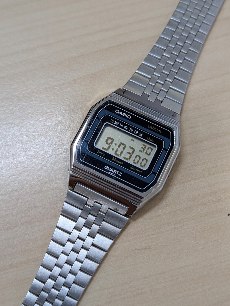 Vintage Casio Lithium Quartz 155 B817 Watch - Etsy