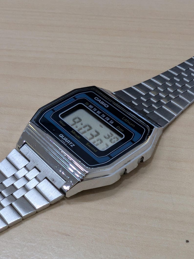 Vintage Casio Lithium Quartz 155 B817 Watch - Etsy