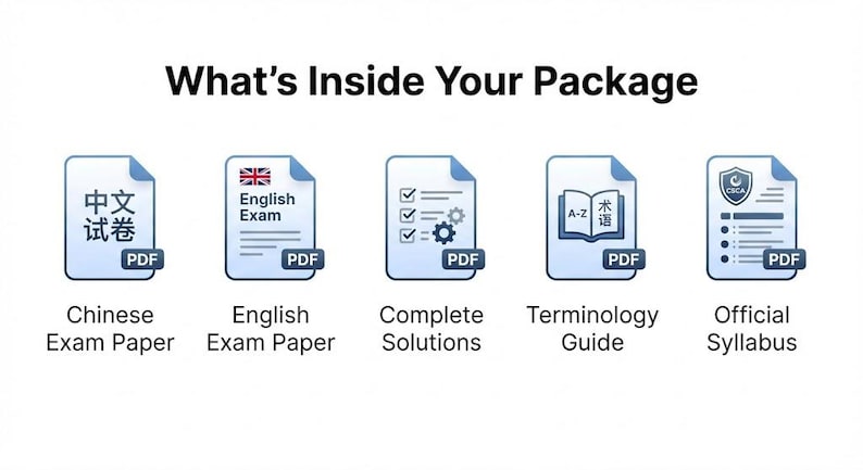 CSCA Math Mock Exam Vol.2 – Bilingual Study Guide (digital Download) - Etsy