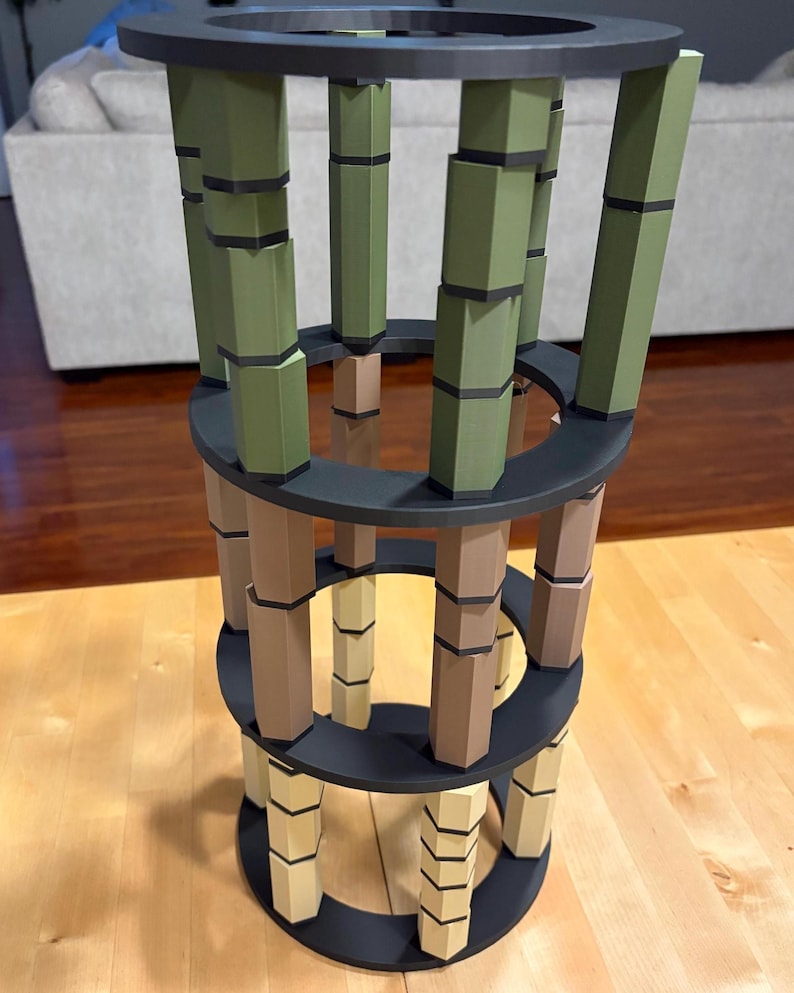 Survivor Stacking Tower - Multiple Sizes and Colors Available - Etsy