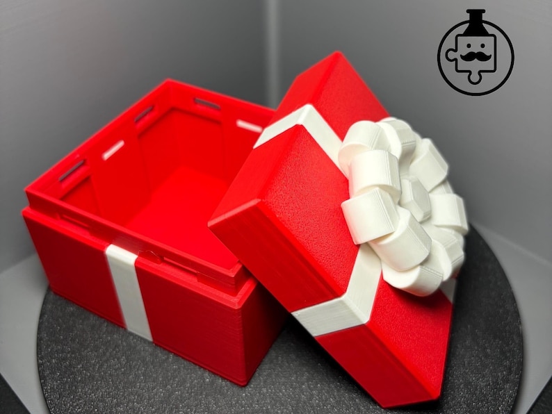 Latching Gift Box - 3D Printed - Multiple Sizes, Tops, and Colors ...