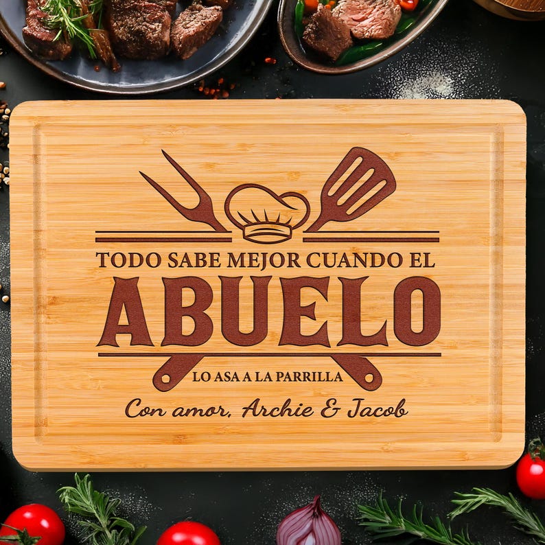 Giftful Plaque for Him, Custom Cutting Board, Personality Chopping ...