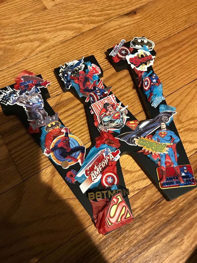 Personalized "superhero" Letter - Etsy