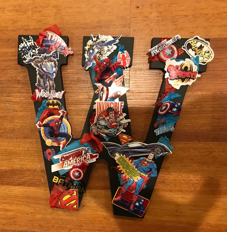 Personalized "superhero" Letter - Etsy