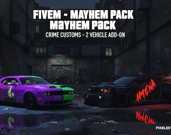 Fivem Custom Chaos Car Pack | Sedan & SUV Livery - Etsy