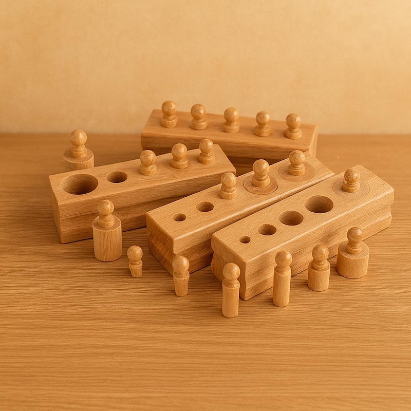Small Wood Cylinders - Etsy