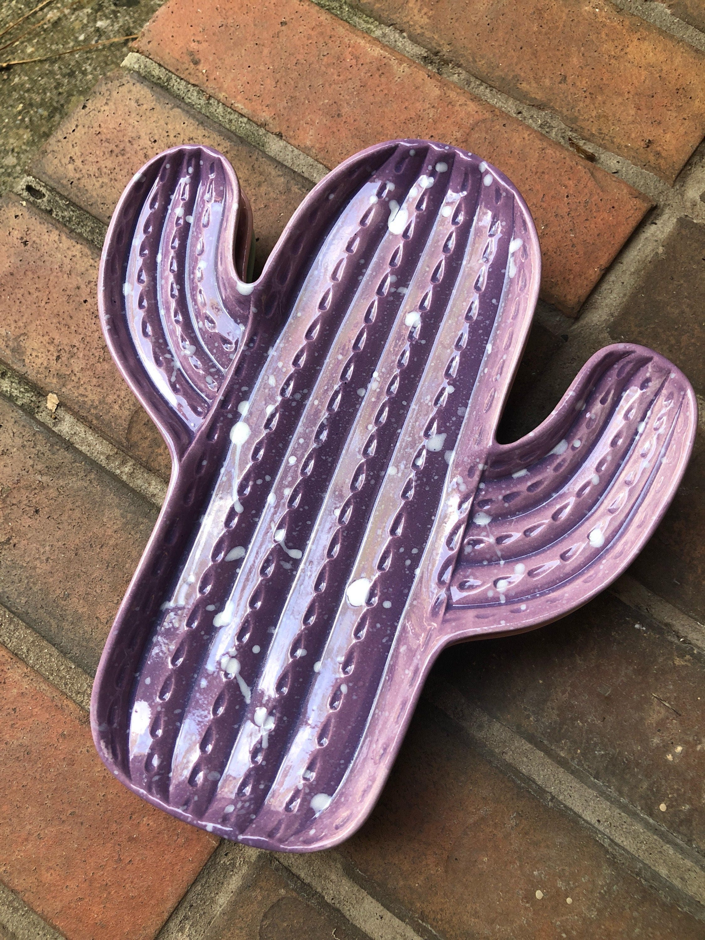 Cactus Shaped Plate - Etsy