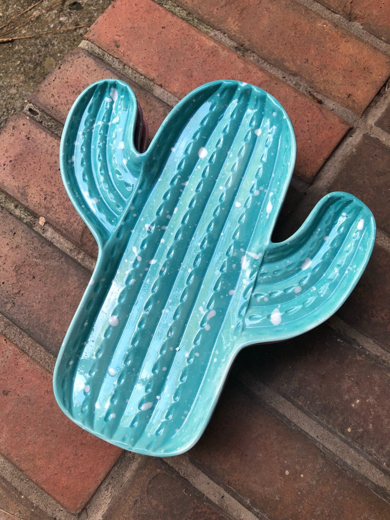 Cactus Shaped Plate - Etsy