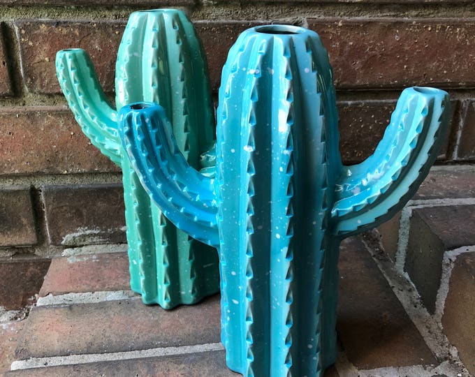 Cactus Shaped Vase - Etsy