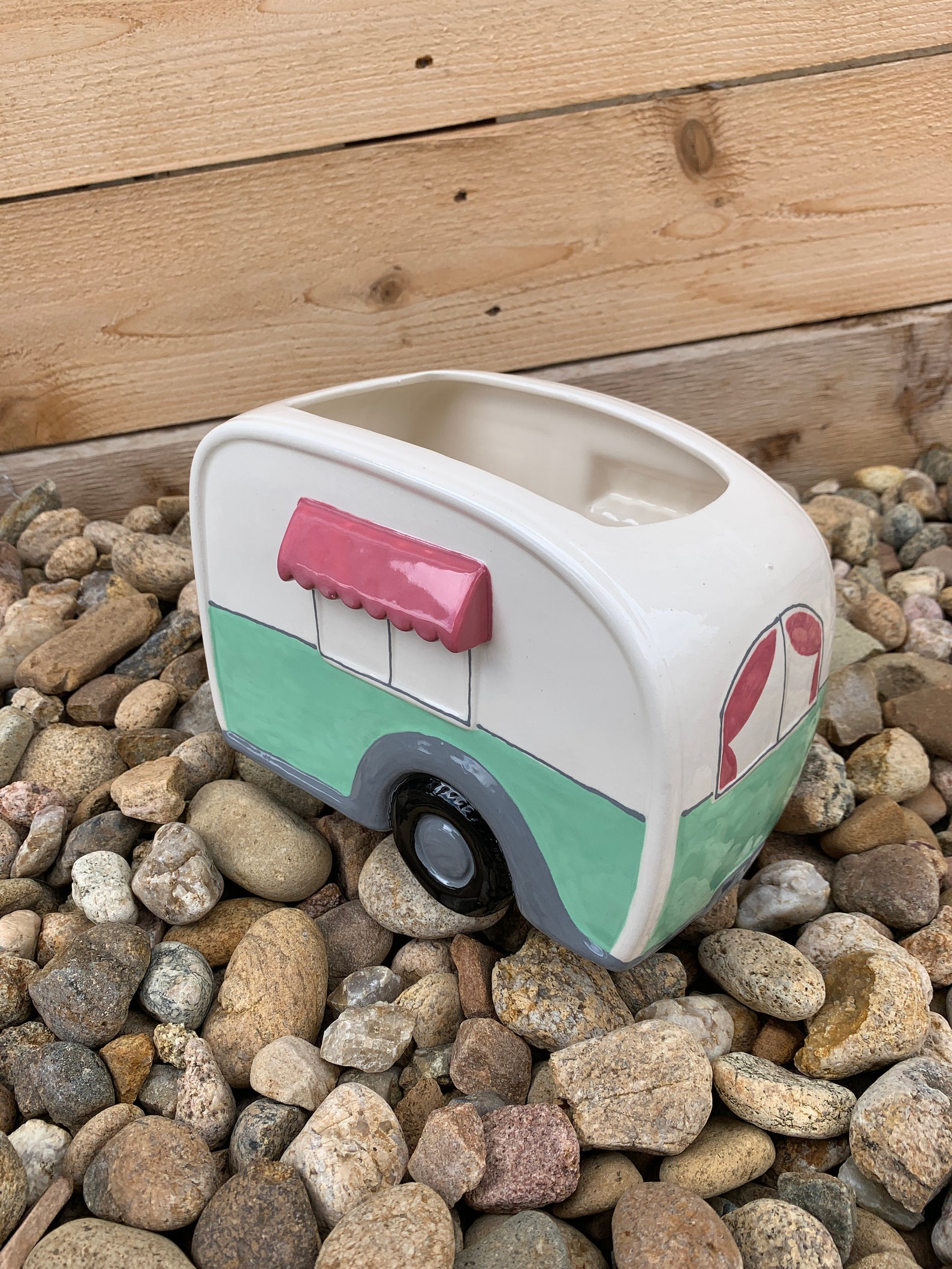 Large Camper Planter - Etsy