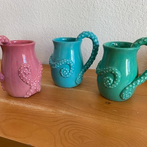 Octopus Tentacle Mug - Etsy