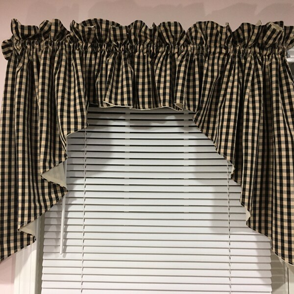 Victory Swag Valance - Etsy