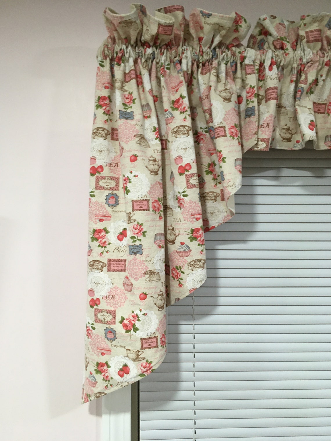 Tea Time Curtains - Etsy