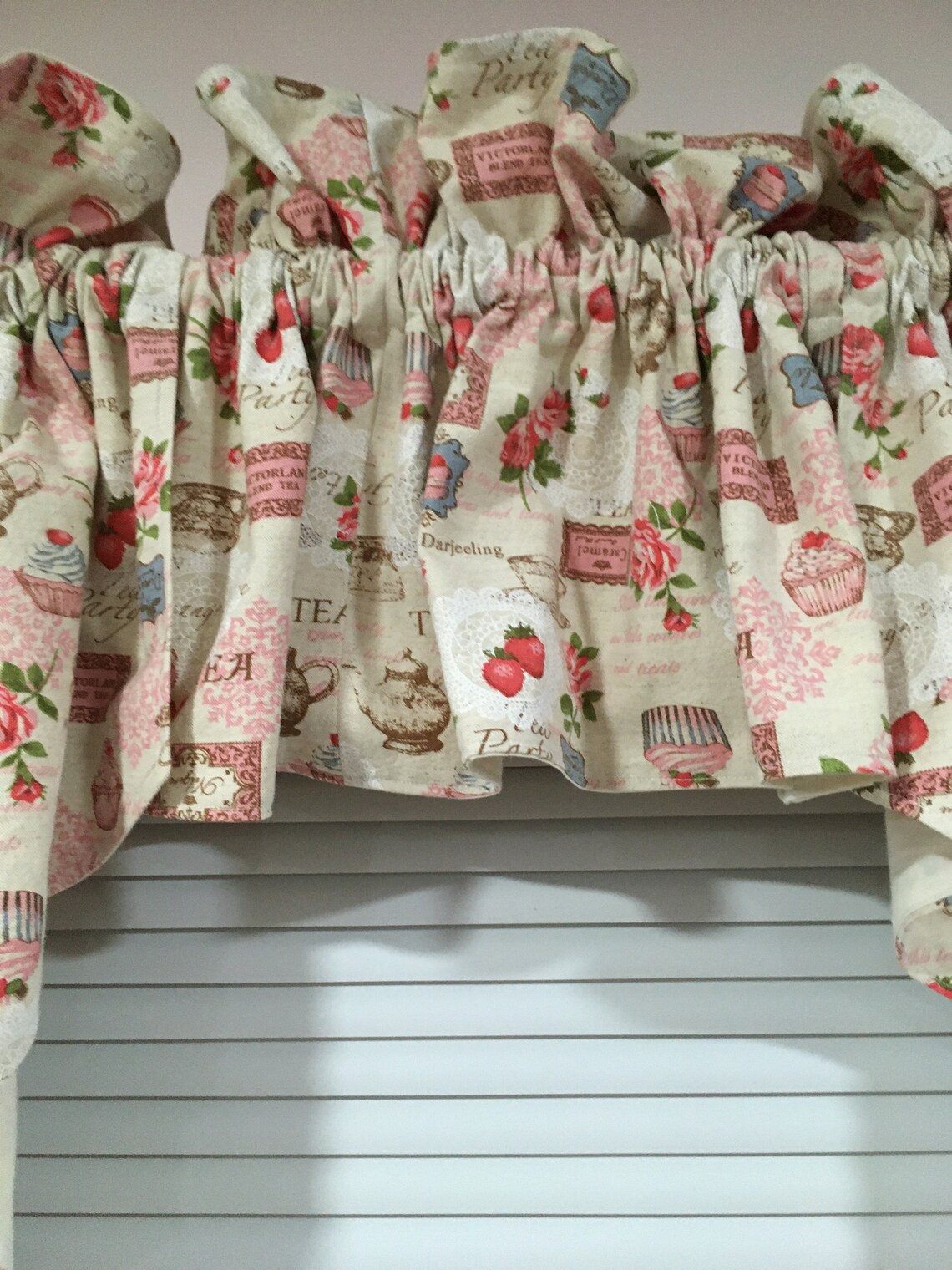 Tea Time Curtains - Etsy