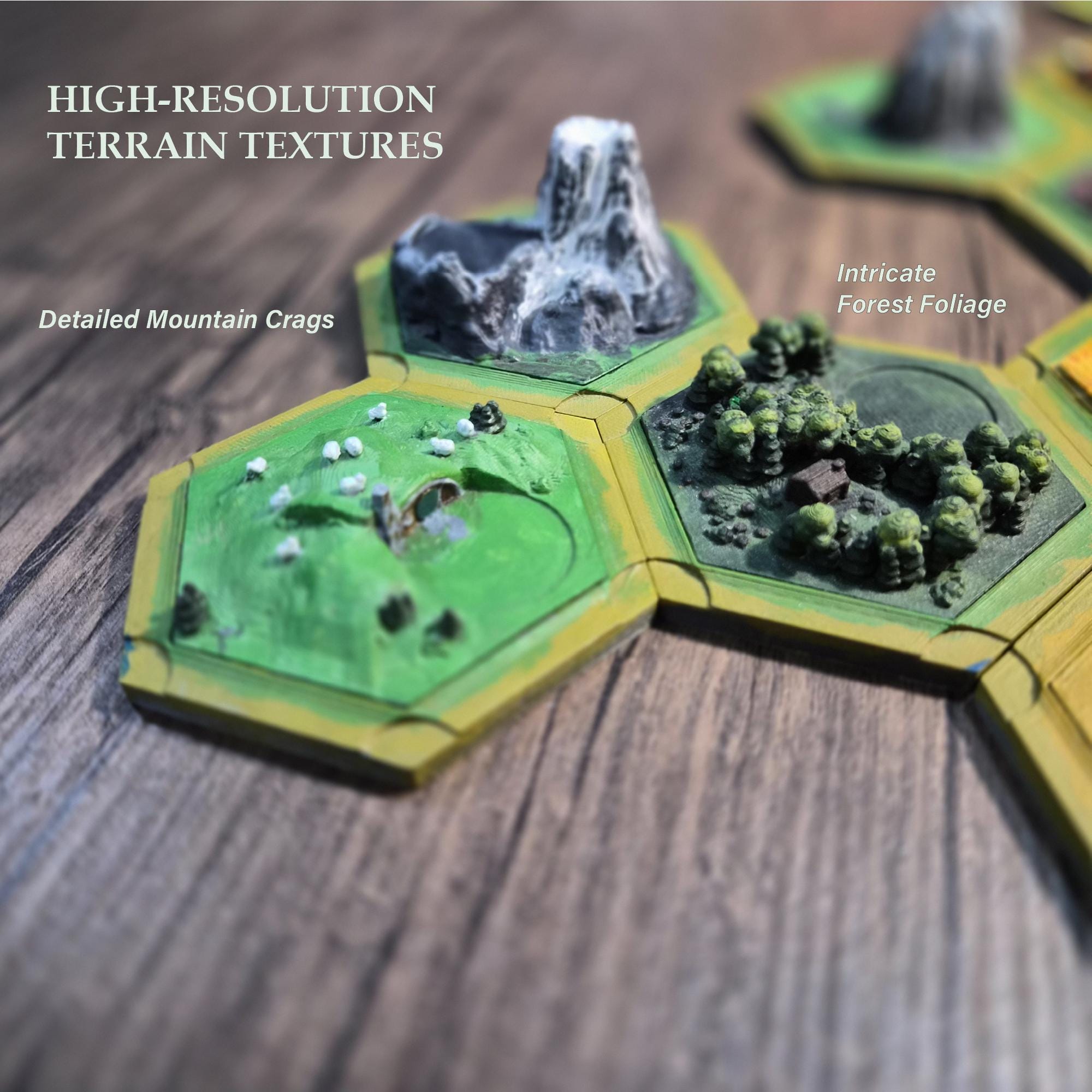 3D Printable Full Catan Set STL Files | Board Game Upgrade Kit & Pieces ...