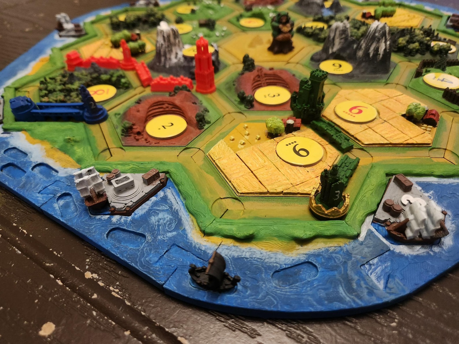 3D Printable Cities and Knights Expansion | Board Game Upgrade STL ...