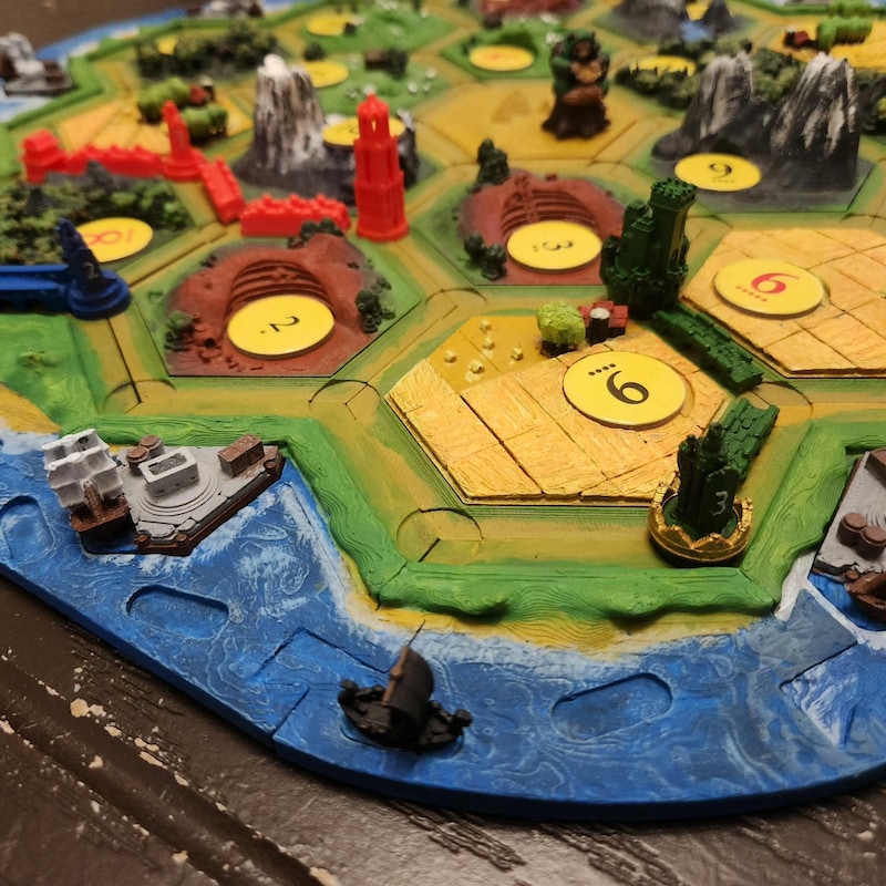 Catan 3d Print Files Stl - Etsy