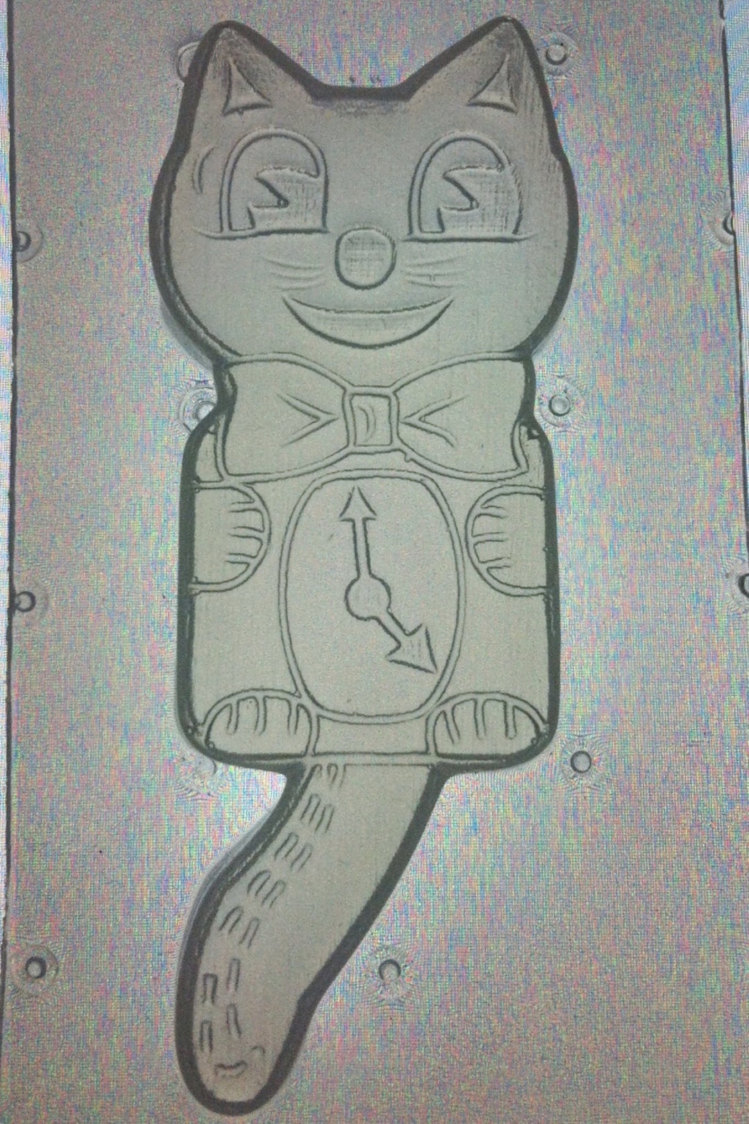 Flexible Resin Mold Kit Cat Clock Mould - Etsy