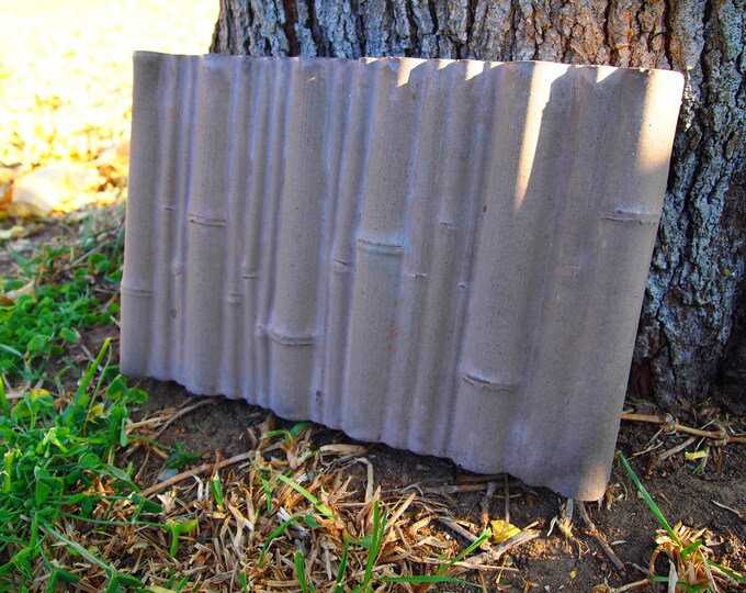 Stepping Stone Mold Bamboo Edging Border Mold ABS Plastic Concrete ...