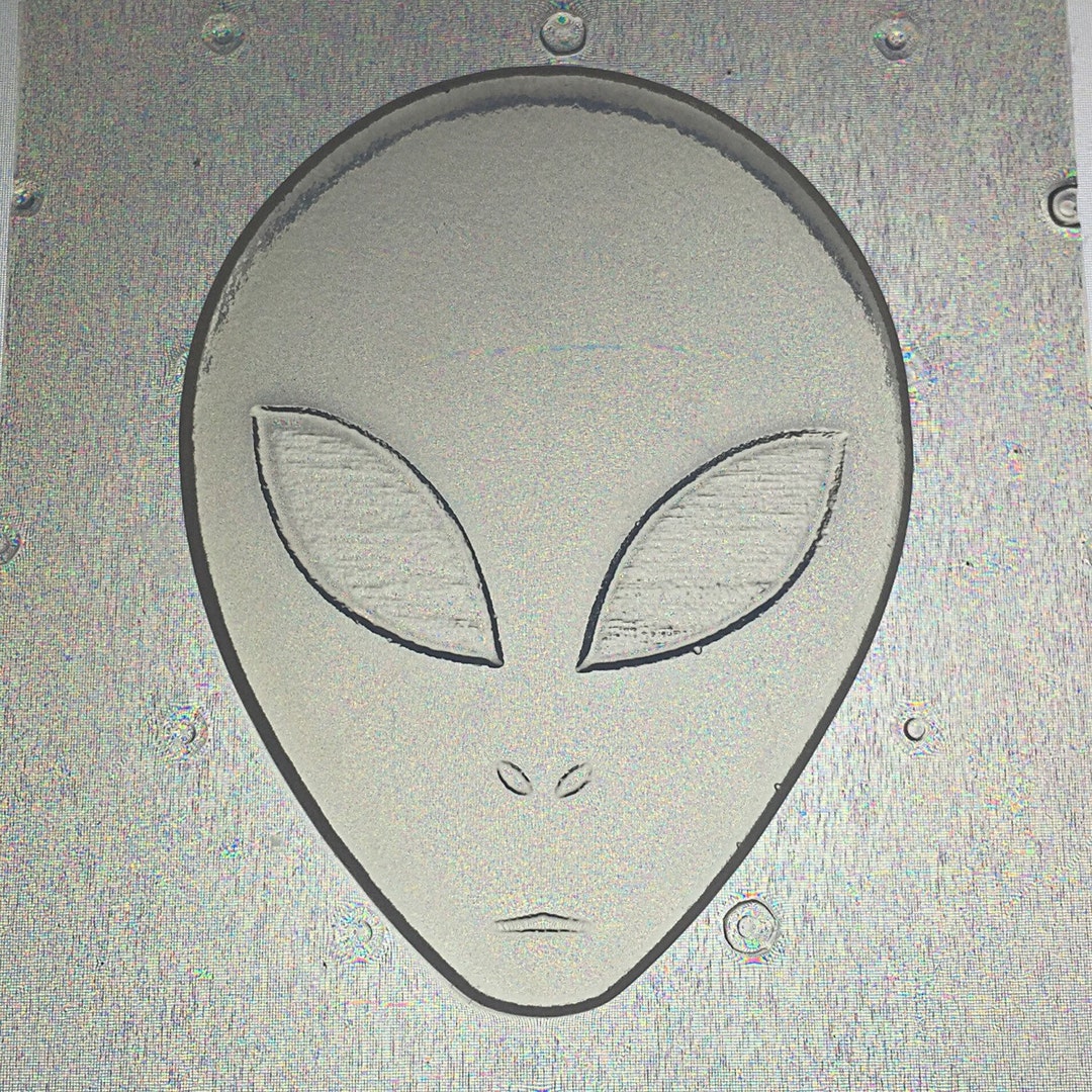 Flexible Resin Mold Alien E.T. Face - Etsy