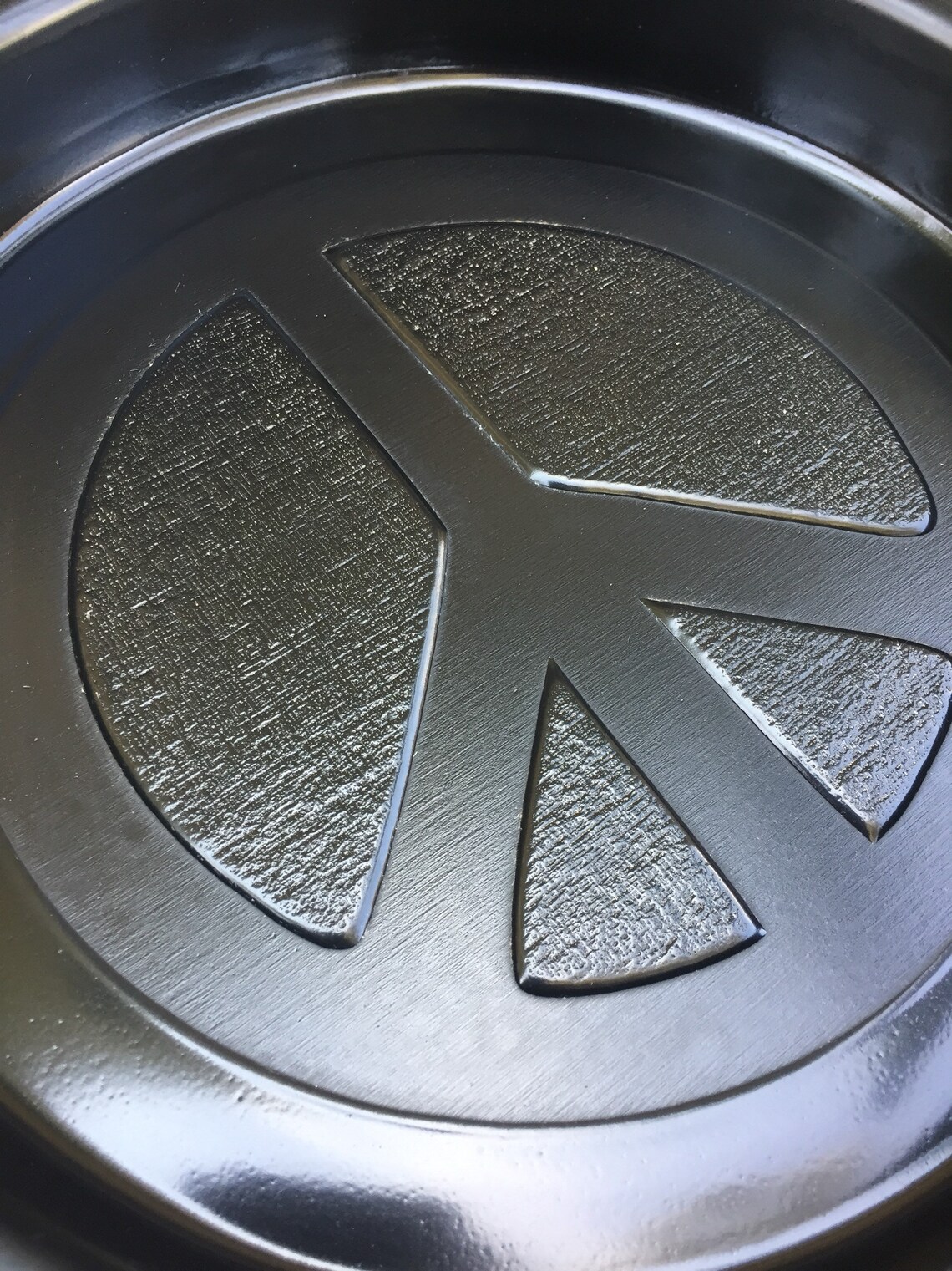 Peace Sign Symbol Stepping Stone Paver Stone Plastic Mold | Etsy