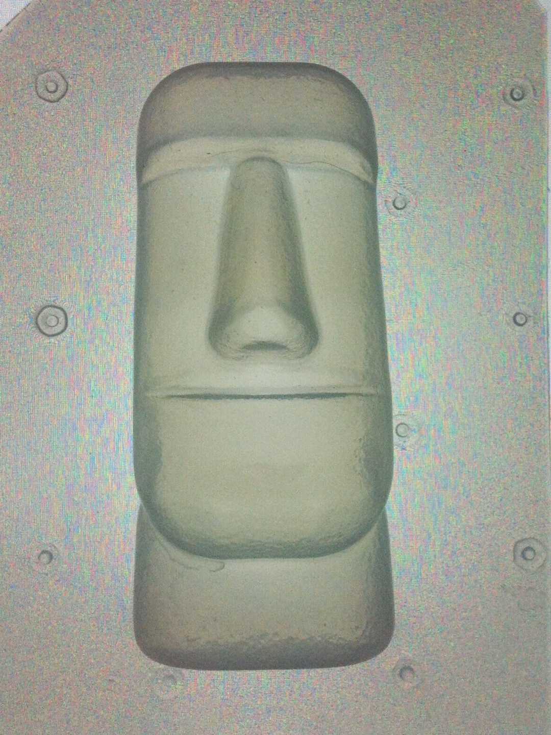 Tribal Moai Statue Plastic Mold - Etsy