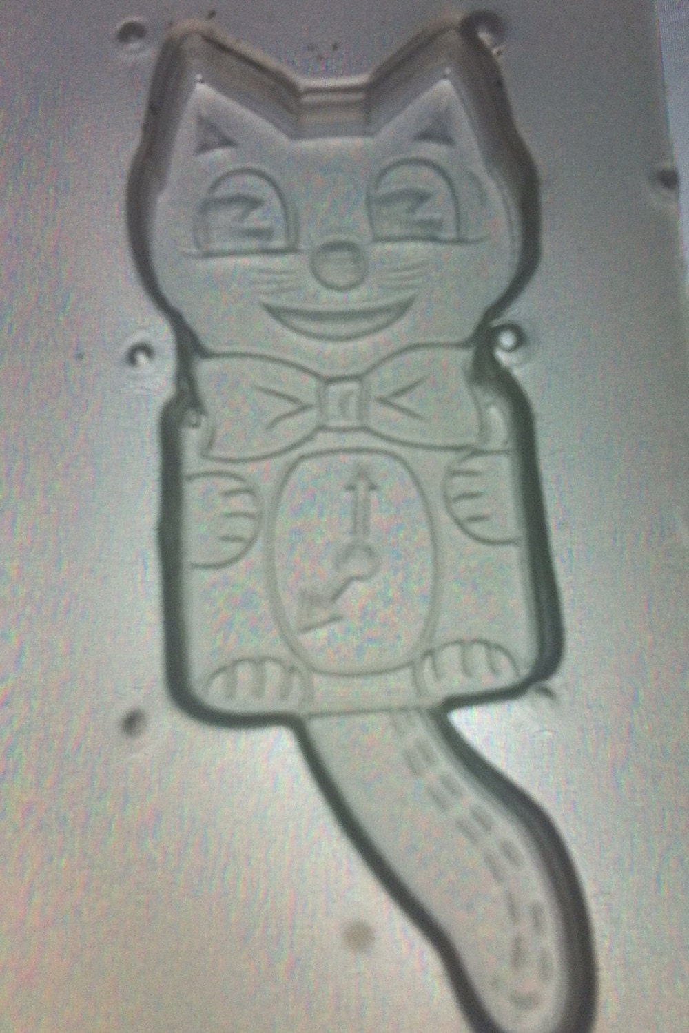 Flexible Resin Mold Kit Cat Clock Mould - Etsy