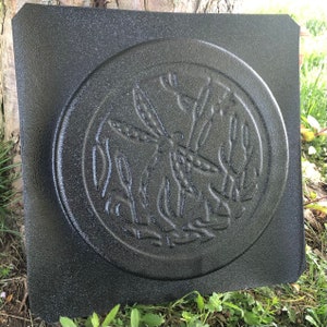 Dragonfly & Butterfly Concrete / Cement Stepping Stone Paver ABS ...