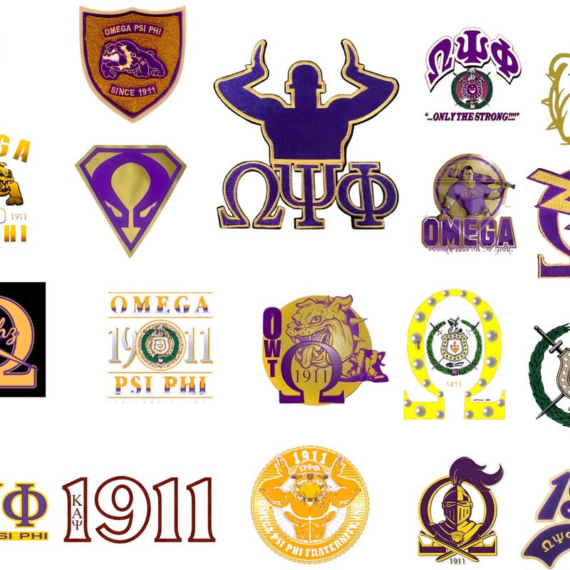 Omega Psi Phi Logo - Etsy