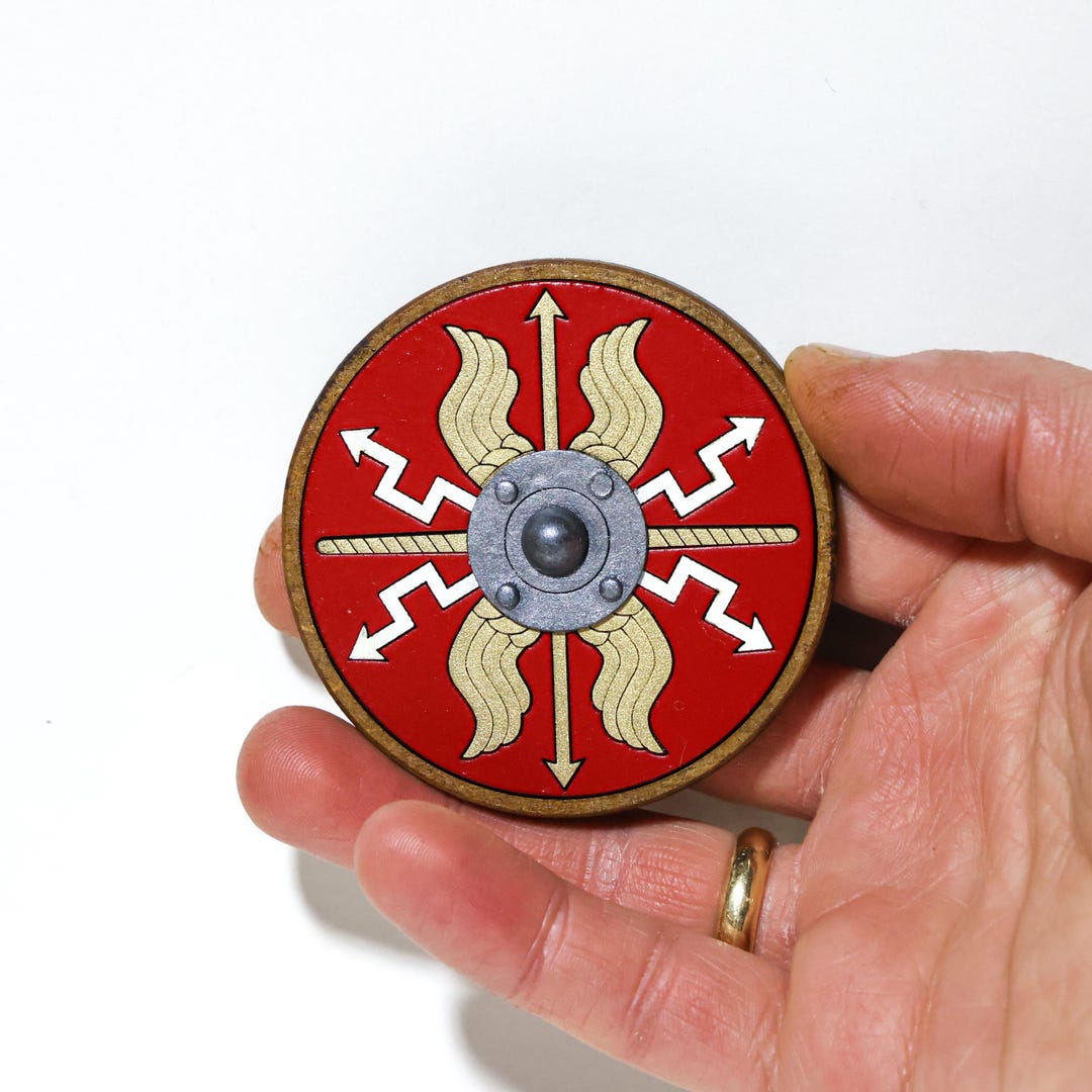 Roman Legion Shield Parma Magnet | Ancient Rome Army Souvenir - Etsy