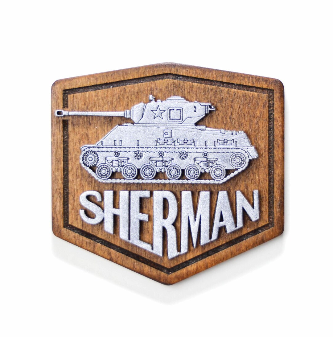 M4 Sherman Tank Fridge Magnet | WWII Military History Gift - Etsy