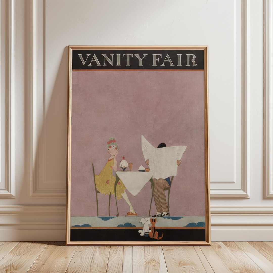 1920s Vanity Fair Cafe Print, Art Deco Style (digital Download) - Etsy