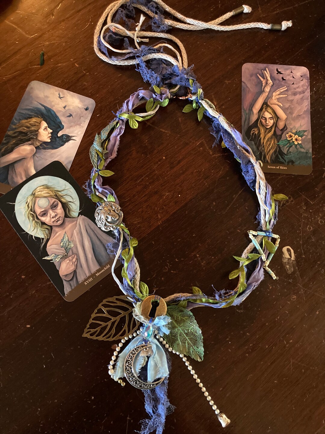 Blue Moon Air Fairy Ritual Necklace - Etsy