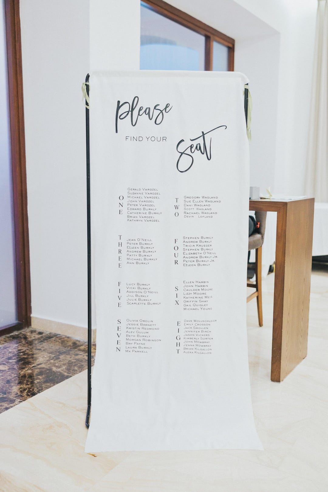 Silk Wedding Welcome Signs, Custom Wedding Welcome Signs, Custom Fabric ...