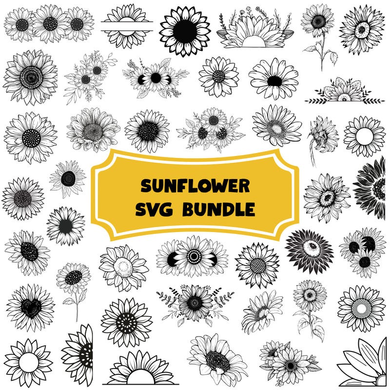 Sunflower Farmhouse Art - Etsy